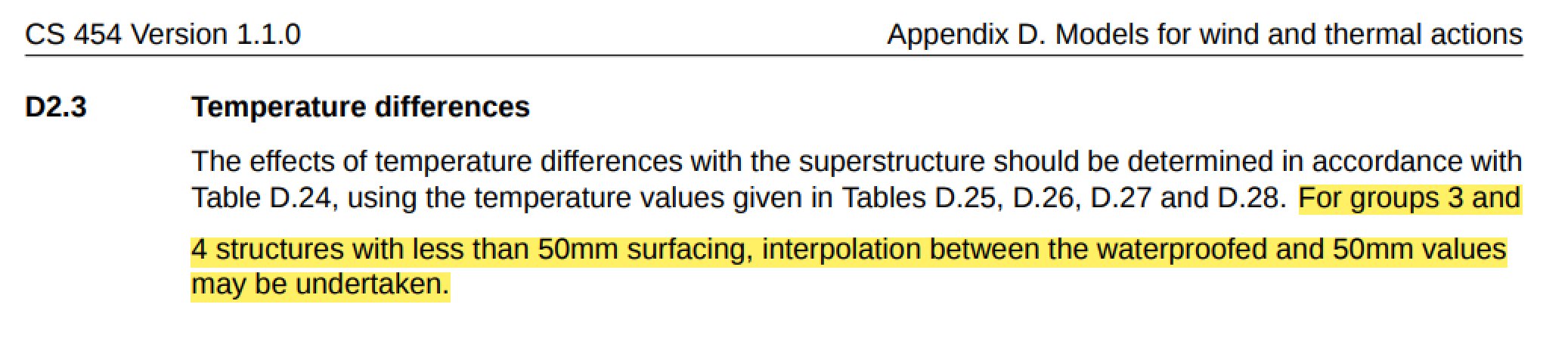 Non-linear Temperature Gradient Part 2. BS Code & Eurocode